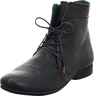 Think Damen Guad chromfrei gegerbte, Leder gefütterte Stiefelette, 8030 Navy, 36 EU
