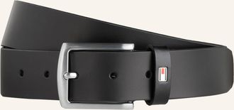 Tommy Hilfiger Lederg&uuml;rtel New Denton schwarz