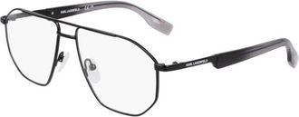 Karl Lagerfeld unisex, Accessoires, Noir, Taille: 56 MM Kl353 001 Optical Frame