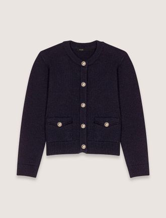 Maje Strickjacke - Marineblau - Maje