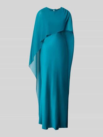 Rinascimento Abendkleid aus Satin mit fixiertem Schal