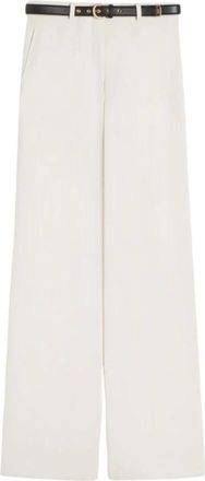 Max Mara Femme, Pantalons, Beige, Taille: 36 FR Wide Pantalons