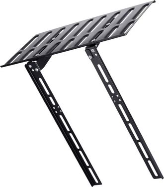 BESPORTBLE TOYANDONA Punch Freies Wandregal f&uuml;r Router und TV Zubeh&ouml;r Robustes Wohnzimmer Organizer Regal aus Glattem Material Schwebende Satz Top Kasten Aufbewa