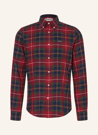 Barbour Hemd Tailored Fit rot