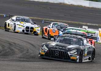 Calvendo Poster 42,0 x 29,7 cm Querformat Haupt Racing Team/Mercedes AMG GT3| Bilder, Kunstdruck, Wandbild, Wanddeko, Prints ohne Rahmen