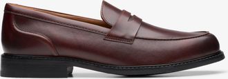 Clarks CraftArlo Lo Tan Leder Schuhe