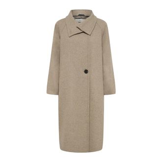 Inwear ThoraIW Collar Coat R - - Coats - Damen - Beige - XL