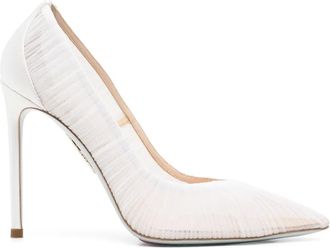 Aquazzura Voile Pumps 105mm - Wei&szlig;