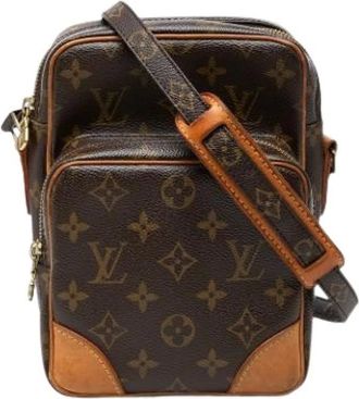 Louis Vuitton Pre-owned Toile sacs-louis-vuitton - Femme - Pre-owned - Brun - Taille: ONE Size