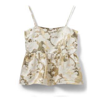 Sofie Schnoor Off White Metallic Detail Top - - Tops - Damen - Mehrfarbig - L
