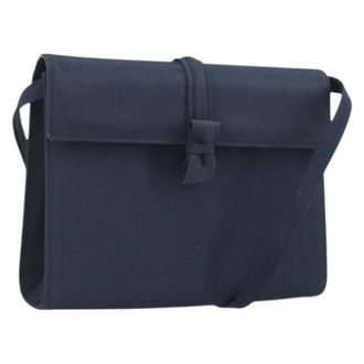 Gucci Pre-owned Vintage Nylon Shoulder Bag - - Pre-owned - Damen - Blau - ONE SIZE