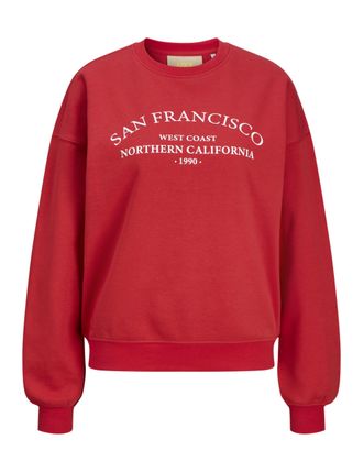 Jack & Jones Jack&Jones JXCILLA RLX LS Print Crew SWT