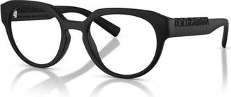 Dolce & Gabbana unisex, Accessoires, Noir, Taille: 51 MM Panthos Frame