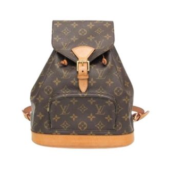 Louis Vuitton Pre-owned Montsouris MM - - Pre-owned - Damen - Braun - ONE SIZE