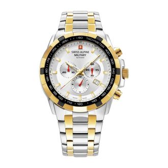Swiss Alpine Military Chronograph-Uhr - - Accessories - Herren - Grau - ONE SIZE
