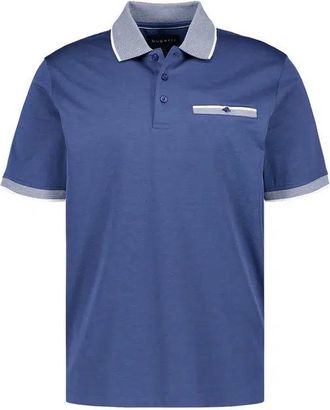 Bugatti Herren Polo-Shirt blau