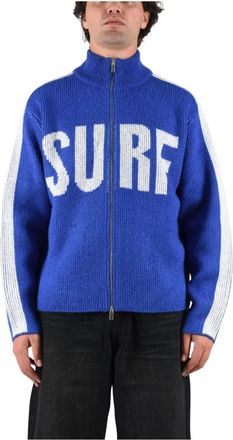 New Amsterdam Surf Association Surf Zip Through - Homme - Pulls - Bleu - Taille: M