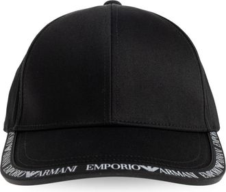 Emporio Armani Femme, Accessoires, Noir, Taille: ONE Size Casquette de baseball