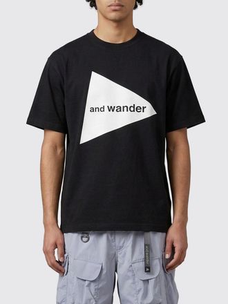 And Wander T-Shirt AND WANDER Homme couleur Noir
