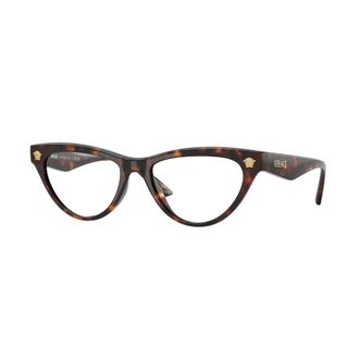 Versace Lunettes de vue Ve3364U - Femme - Accessoires - Brun - Taille: 52 MM