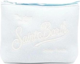MC2 Saint Barth Femme, Sacs, Bleu, Taille: ONE Size Aline Piquet Pochette