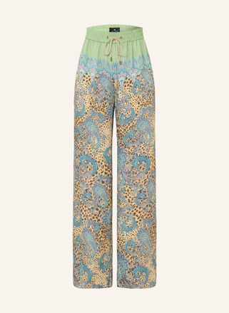 Etro Etro Satinhose gruen