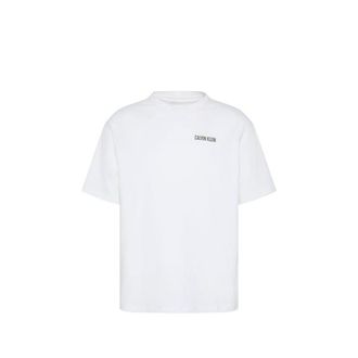 Calvin Klein T-shirt manches courtes &agrave; logo en coton