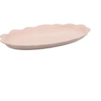 Jamie Oliver Big Love Pass-Me - Dish de strapazierf&auml;higer, gesprenkelter Keramikteller in geriffelter Form f&uuml;r die Zubereitung im Ofen mit