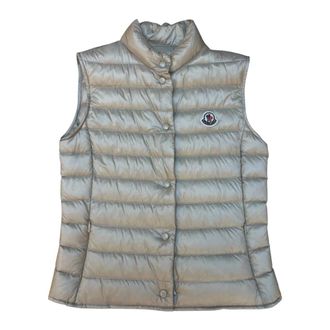 Moncler Liane Packable Daunen Gilet - - Jackets - Damen - Beige - M