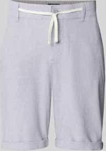 Mc Neal Regular Fit Leinenshorts mit Tunnelzug