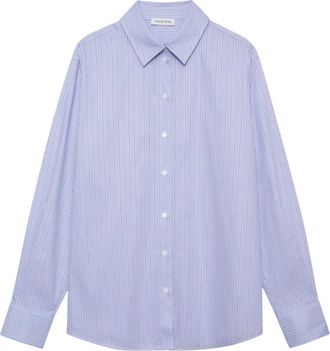 Anine Bing Femme, Blouses et Chemises, Bleu, Taille: 40 FR Essie Shirt