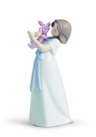Não Lladro 02001587 Disney Figur kuschelt mit Ferkel