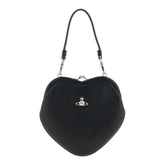 Vivienne Westwood Femme, Sacs, Noir, Taille: ONE Size Belle Heart Frame Purse