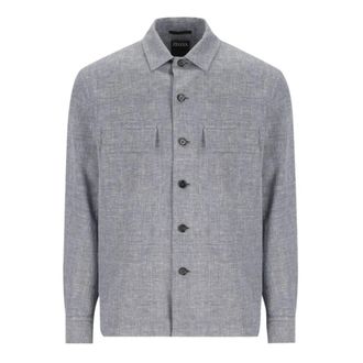 Ermenegildo Zegna Crossover Overshirt - - Jackets - Herren - Grau - XL
