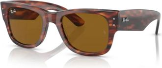 Ray-Ban unisex, Accessoires, Brun, Taille: 51 MM Mega Wayfarer