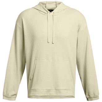 Under Armour Rival Kapuzenpullover f&uuml;r Herren, Waffelstoff, leger, Lang&auml;rmlig (Wei&szlig;)