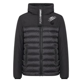 Plein Sport Double Jacket Scratch - - Sport - Herren - Schwarzk - L