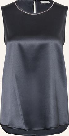 PESERICO Peserico Satintop Mit Schmucksteinen blau