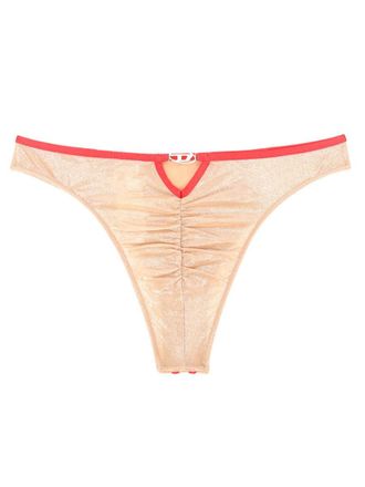 Diesel Sheer Mesh Briefs - Nude