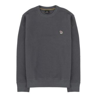 Paul Smith Regular Fit Sweatshirt Zebra - - Sweatshirts & Hoodies - Herren - Grau - S