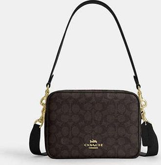 Coach Carey Umh&auml;ngetasche Aus Signature-Canvas