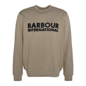 Barbour Homme, Sweatshirts et sweats à capuche, Vert, Taille: S Sweat à logo Otis Brindle