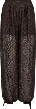 Co'Couture Femme, Pantalons, Brun, Taille: 42 FR Wide Pantalons