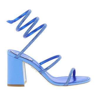 Rene Caovilla Femme, Chaussures, Bleu, Taille: 39 EU Cleo Sandal