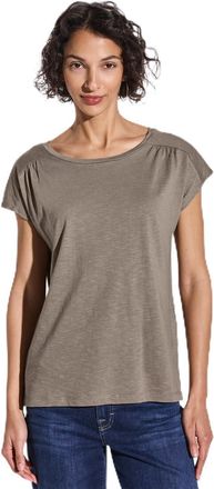 Street One Damen Shirt mit Raffung