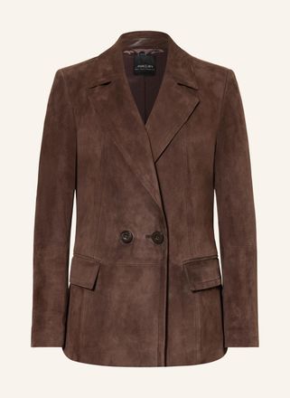 Marc Cain Lederblazer braun