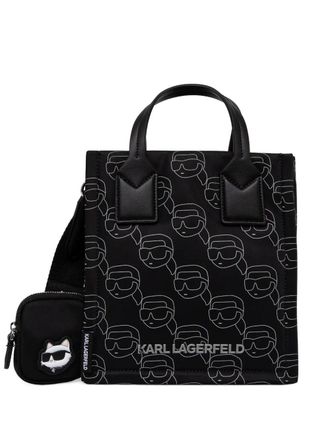 Karl Lagerfeld petit sac à main Ikon Skuare - Noir
