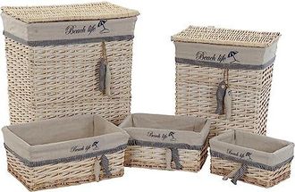 DKD Home Decor Körbe-Set, Standard