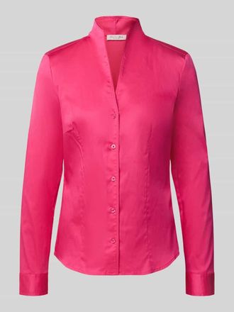 Christian Berg Regular Fit Hemdbluse aus Baumwoll-Mix