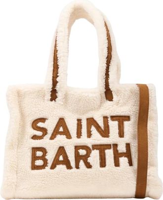 MC2 Saint Barth Femme, Sacs, Beige, Taille: ONE Size Colette Teddy Hand Bag